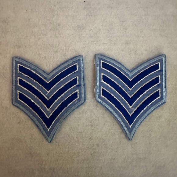 Accessories | Set Of Two Sergeant Patches 3 X 35 Gently Worn | Poshmark